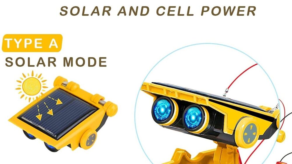 Juega con el ROBOT para ARMAR 12 en 1 de Stem el Solar Robot